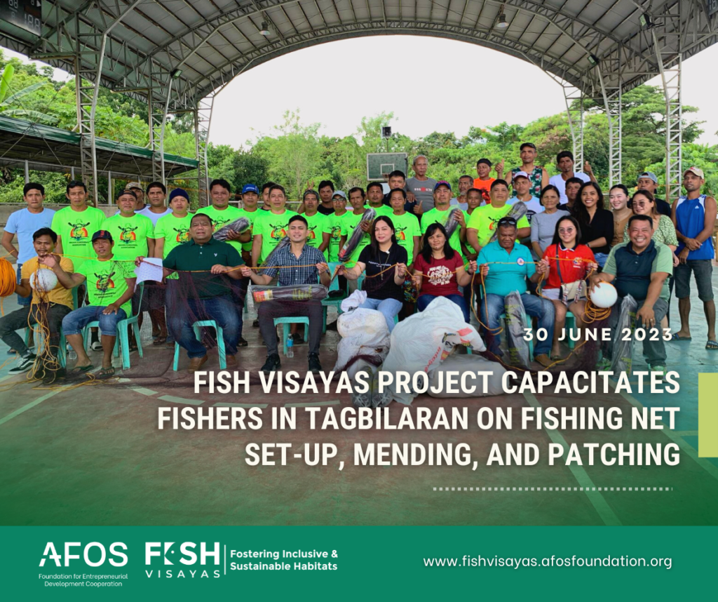 FISH Visayas Project Capacitates Fishers in Tagbilaran on Fishing Net ...